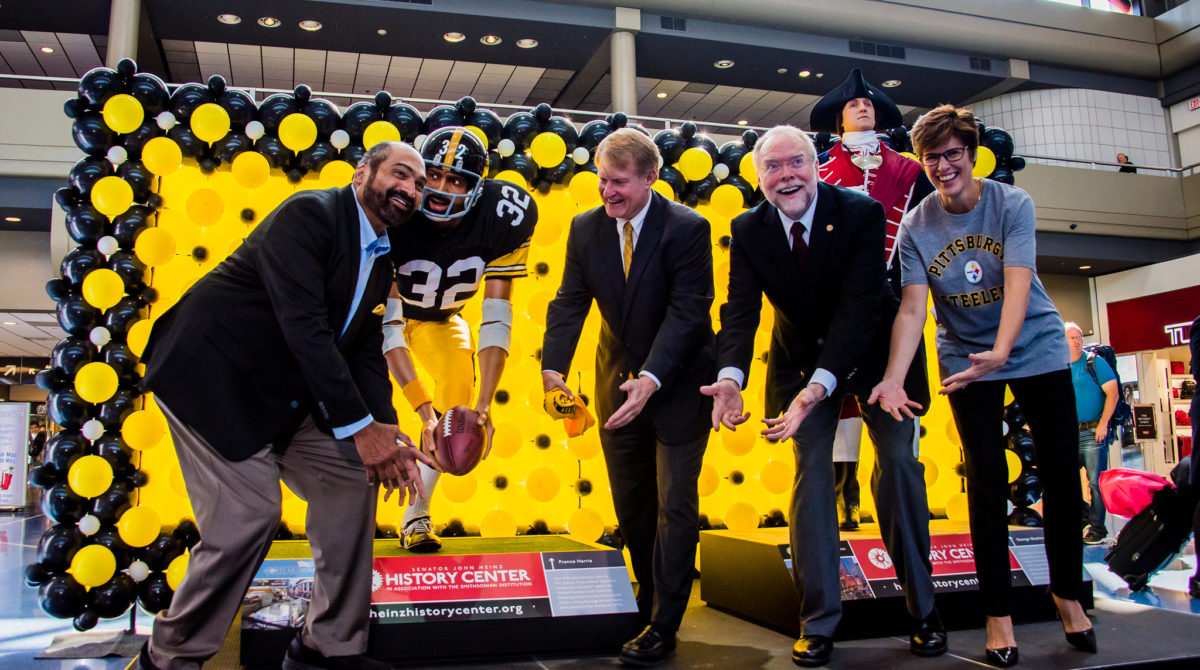 Immaculate Reception Statue